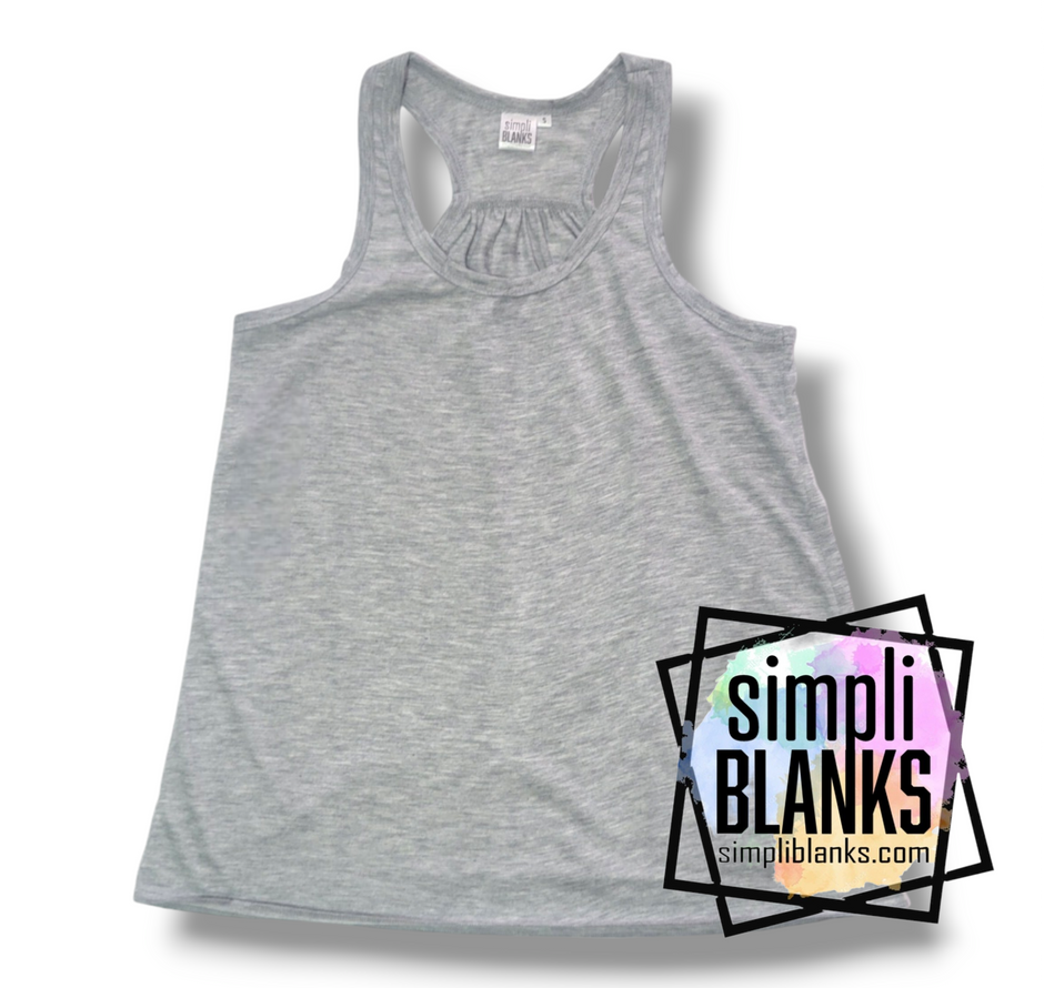 New (Woman's) Flowy Racerback Tank Tops – Simpli Blanks
