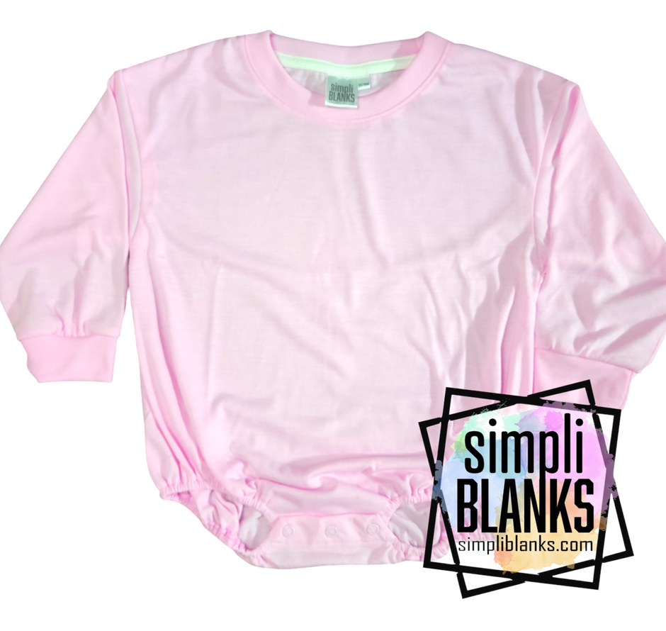 Long Sleeve Baggy Baby Romper – Simpli Blanks